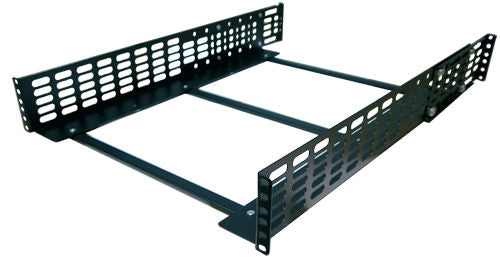 2U 19 inch Universal Server Rack Rails - Adjustable Depth - 600mm to ...